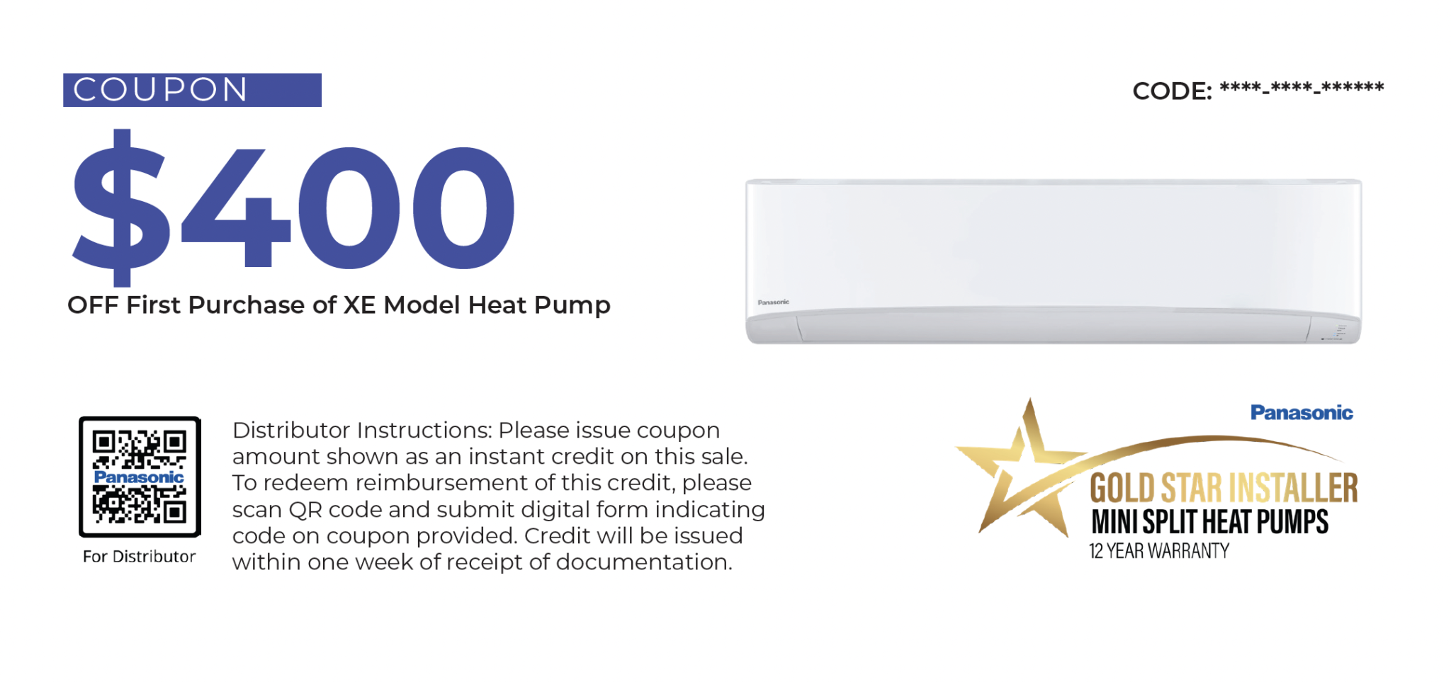 Panasonic Gold Star Swag – Panasonic HVAC